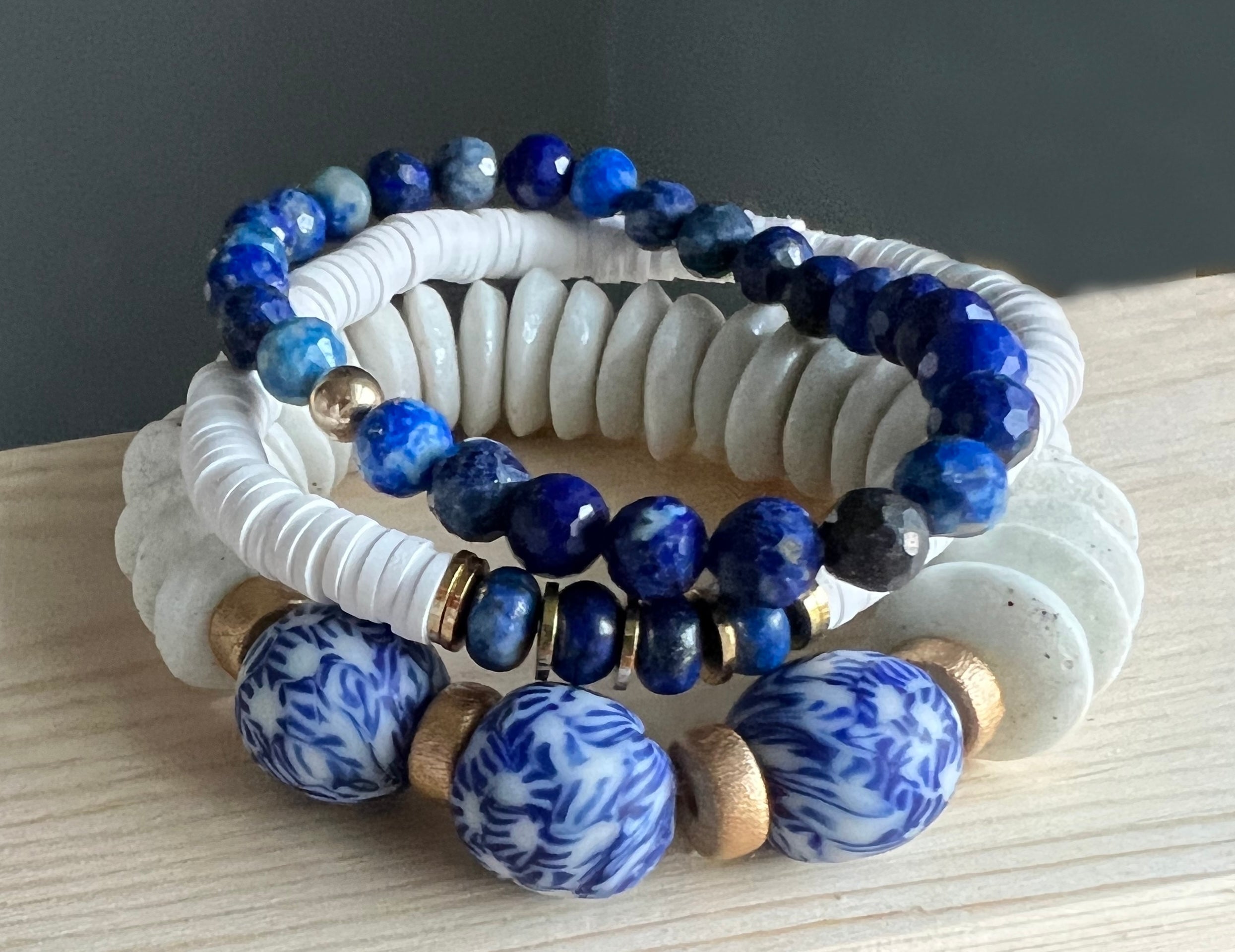 Porcelain stack – Amanda Cooley Designs